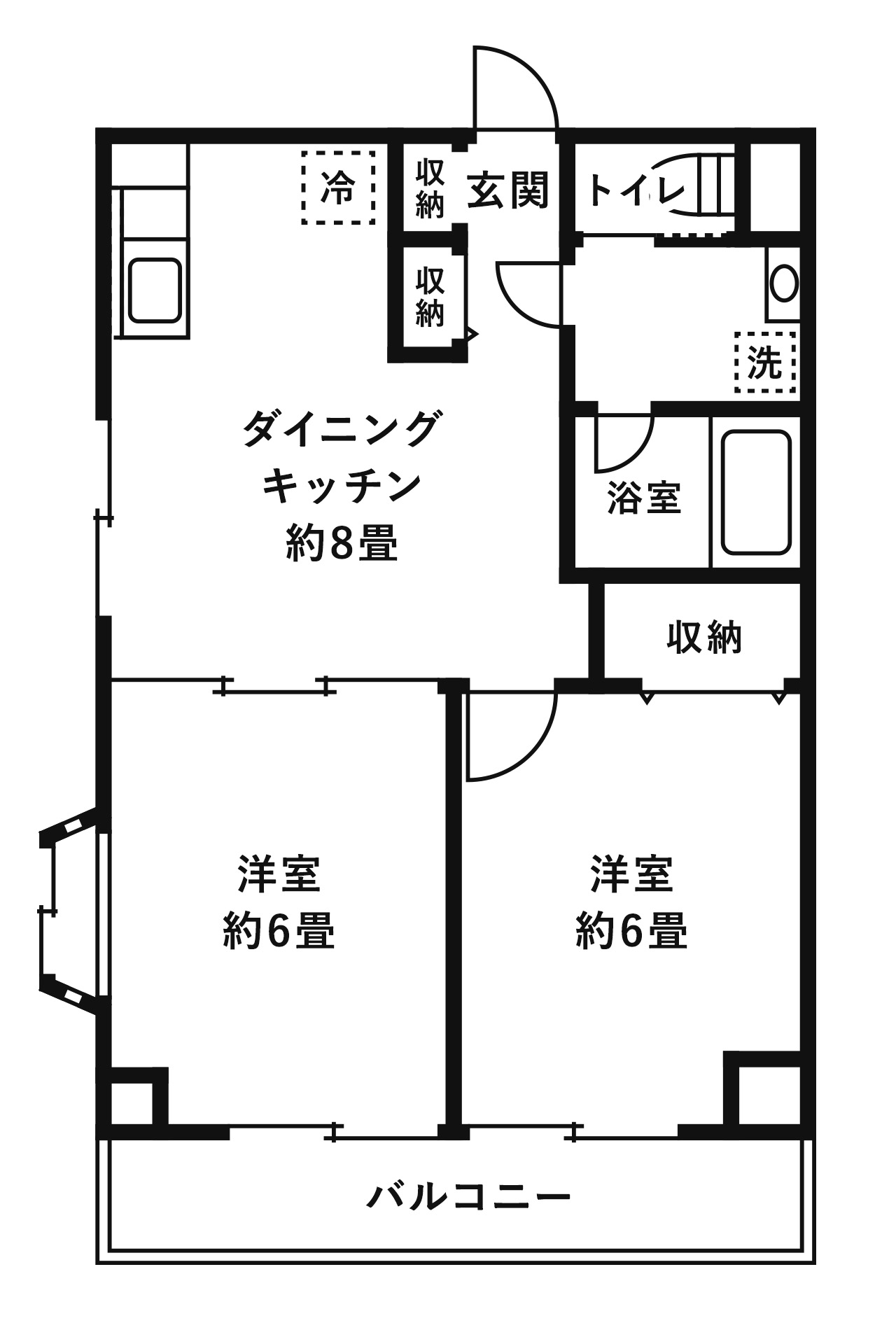 【ホームズ】40平米のマンションは何人で暮らせる？ どんな間取りが多い？ おすすめのレイアウトとともに解説 | 住まいのお役立ち情報